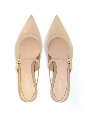 GIANVITO ROSSI Allette Pumps - Neutrals