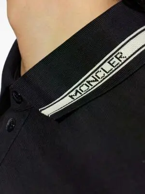 Moncler Collar-trim Polo Shirt