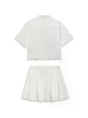 TOUT A COUP Lace Skirt Set
