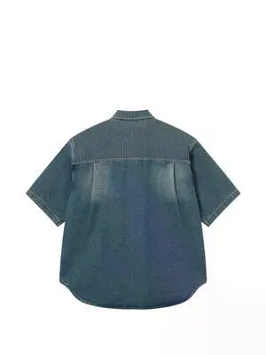 MUSIUM DIV. Patchwork Denim Shirt