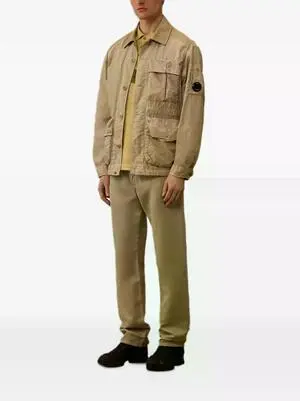 C.P. COMPANY Belt-loop Pocket Trousers - Grey