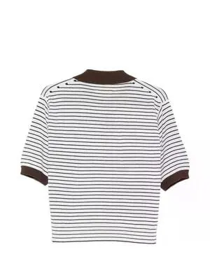 CORDERA Striped Polo Shirt