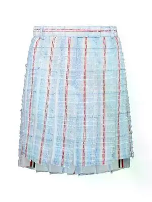 Pleated Tweed Skirts