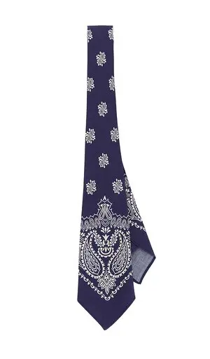 Polo Ralph Lauren Bandana Print Woven Neck Tie - Blue