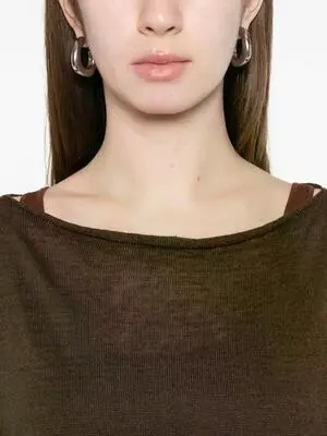 ROBERTO COLLINA Boat Neck Knitwear