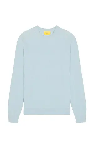 Guest In Residence Alldays Crew Linen Combo Sweater