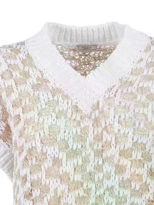 Peserico Knitted V-neck Vest