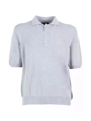ZANONE Buttoned Polo Shirt - Grey