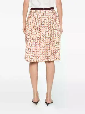 Marni Geometric Print Skirt