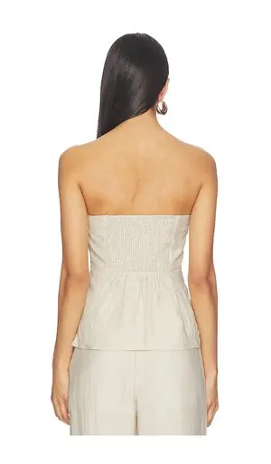 Heartloom Anne Strapless Top - Beige