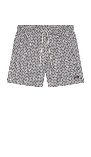Faherty Brand All Day 6" Swim Trunks - Grey