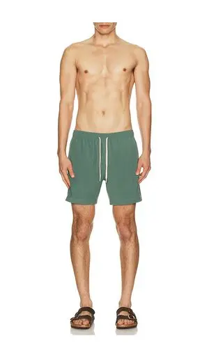 Faherty Brand All Day 6" Swimtrunks - Green