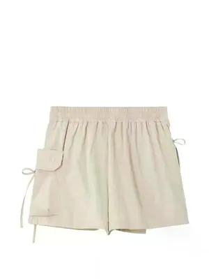 MUSIUM DIV. Drawstring Pocket Shorts - Neutrals
