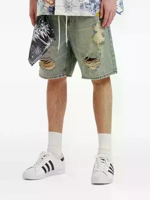 MUSIUM DIV. Distressed Denim Shorts