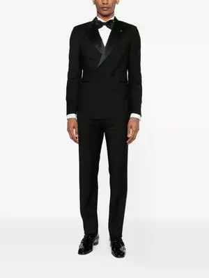 Tagliatore Double-breasted Suit - Black