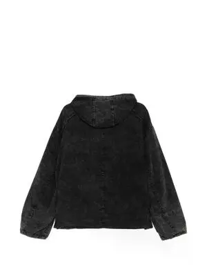 JUUN.J Hooded Zip Jacket - Black