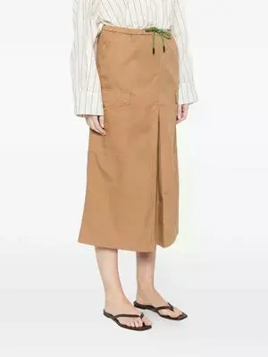 Herno Cargo Drawstring Skirt