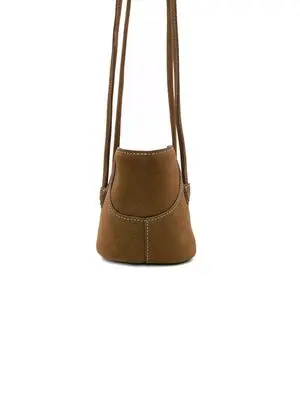 MARGESHERWOOD Topstitch Shopper Shoulder Bag - Brown