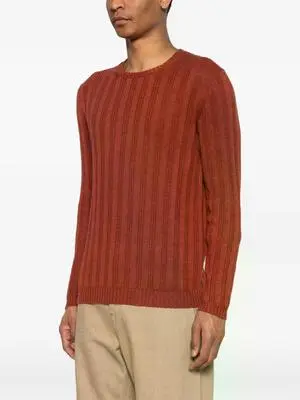 SCAGLIONE Striped Crewneck Sweater