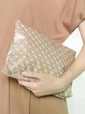 GHERARDINI Zipped Clutch Bag