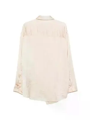 Isabel Benenato Crinkled Shirt