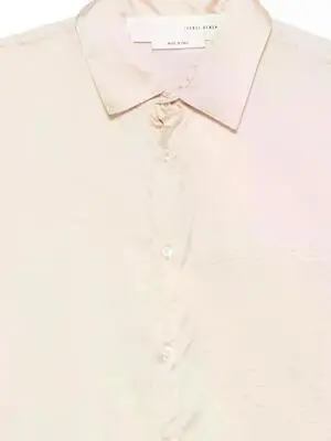 Isabel Benenato Crinkled Shirt