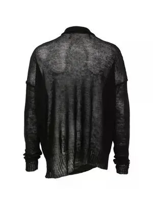 Isabel Benenato Button Knitted Shirt