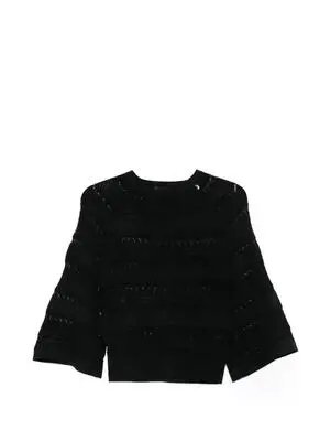 Liu Jo Crochet Knit Top