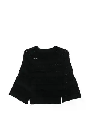 Liu Jo Crochet Knit Top