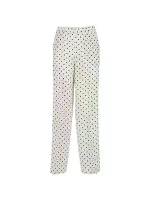 P.a.r.o.s.h Polka Dot Trousers - Neutrals