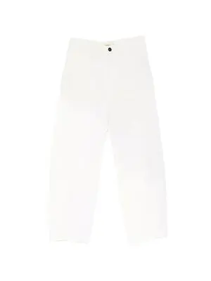 Barena Venezia Marietta Furian Barrel-leg Trousers - White