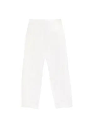 Barena Venezia Marietta Furian Barrel-leg Trousers - White