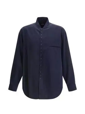 Giorgio Armani Band-collar Shirt