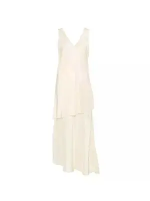 Barena Venezia Double-layer Midi Dress