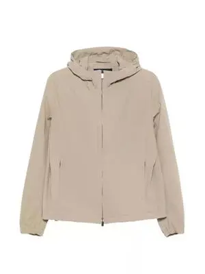 Paul & Shark Hooded Zip Jacket - Neutrals