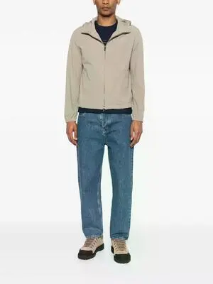 Paul & Shark Hooded Zip Jacket - Neutrals