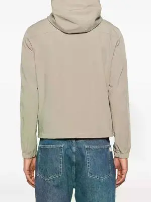 Paul & Shark Hooded Zip Jacket - Neutrals