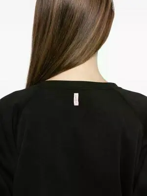DEHA Short-sleeve T-shirt With Pleated Detailing - Black