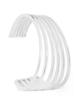 Federica Tosi La Cage Cuff Bracelet In 18k White Gold