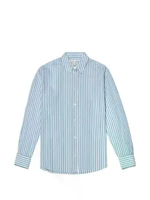 MC2 SAINT BARTH Striped Shirt - Blue