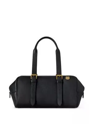 Mulberry Buckled-strap Boston Shoulder Bag - Black