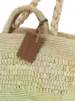 Manebí Raffia Beach Bag - Neutrals