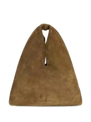 Manebí Louis Suede Shoulder Bag - Brown