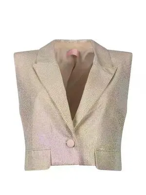 TWENTY FOURHAITCH Collared Single-breasted Jacket