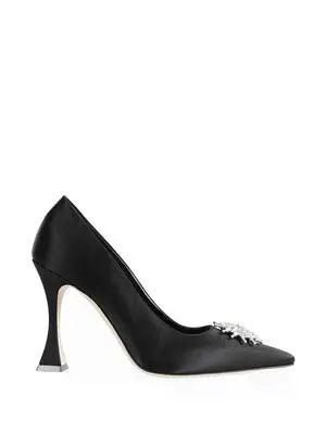 Manolo Blahnik Ronconanu Crystal-embellished Pumps