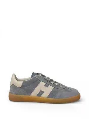 Hogan Logo Patch Sneakers - Blue