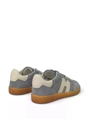 Hogan Logo Patch Sneakers - Blue