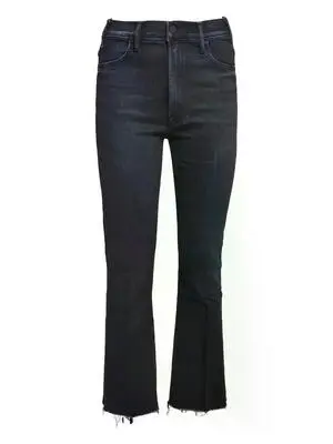 MOTHER The Hustler Frayed Jeans - Black