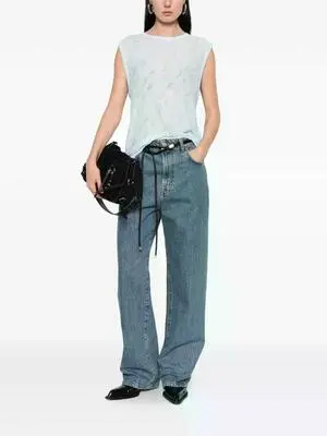 IRO PARIS Gloriana Sleeveless T-shirt - Blue
