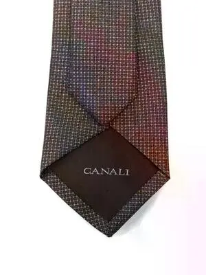 Canali Patterned Neck Tie
